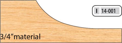 Raised Panel Shaper Cutter | Freeborn Tool Company